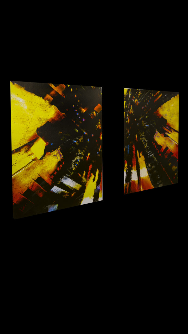 Radical Beethoven Symphony Abstract Modern Wall Art Painting - Fine Art