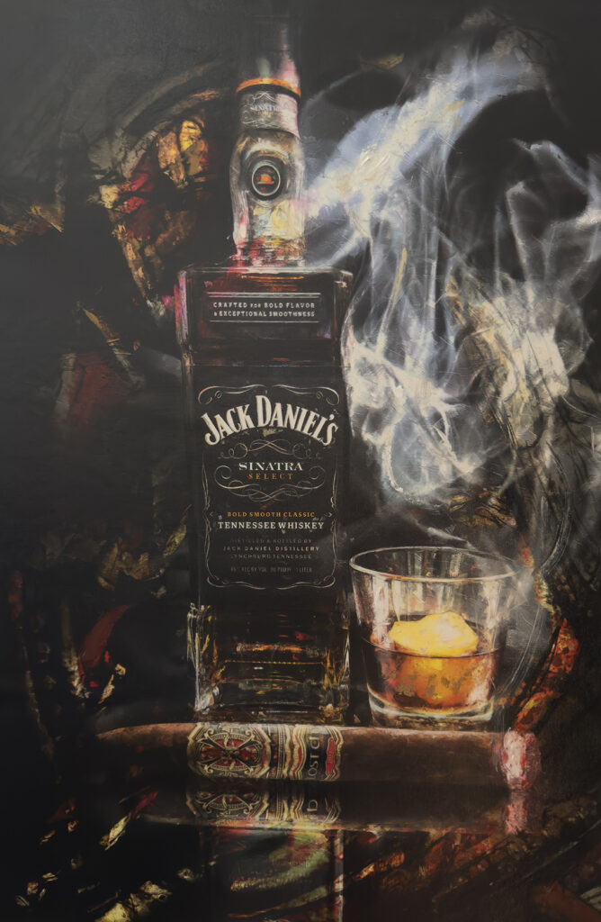 Jack Daniel's Sinatra Select Whiskey Arturo Fuente Opus X