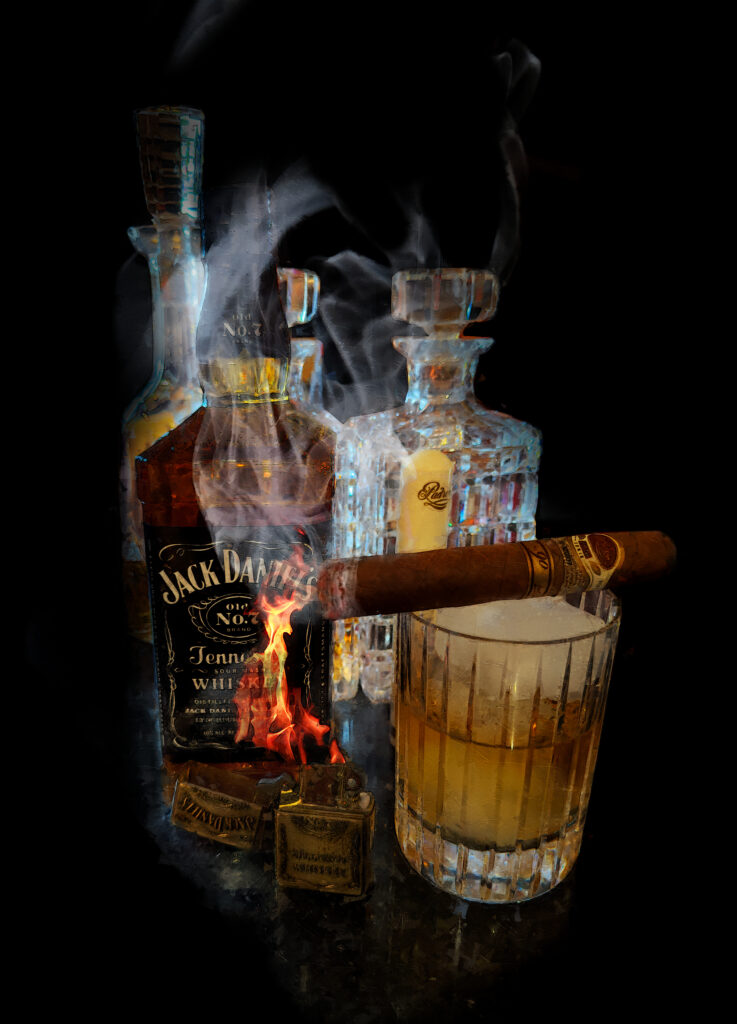 Jack Daniels Old Number 7 Whiskey and Padron 1926 SERIE 90th ...